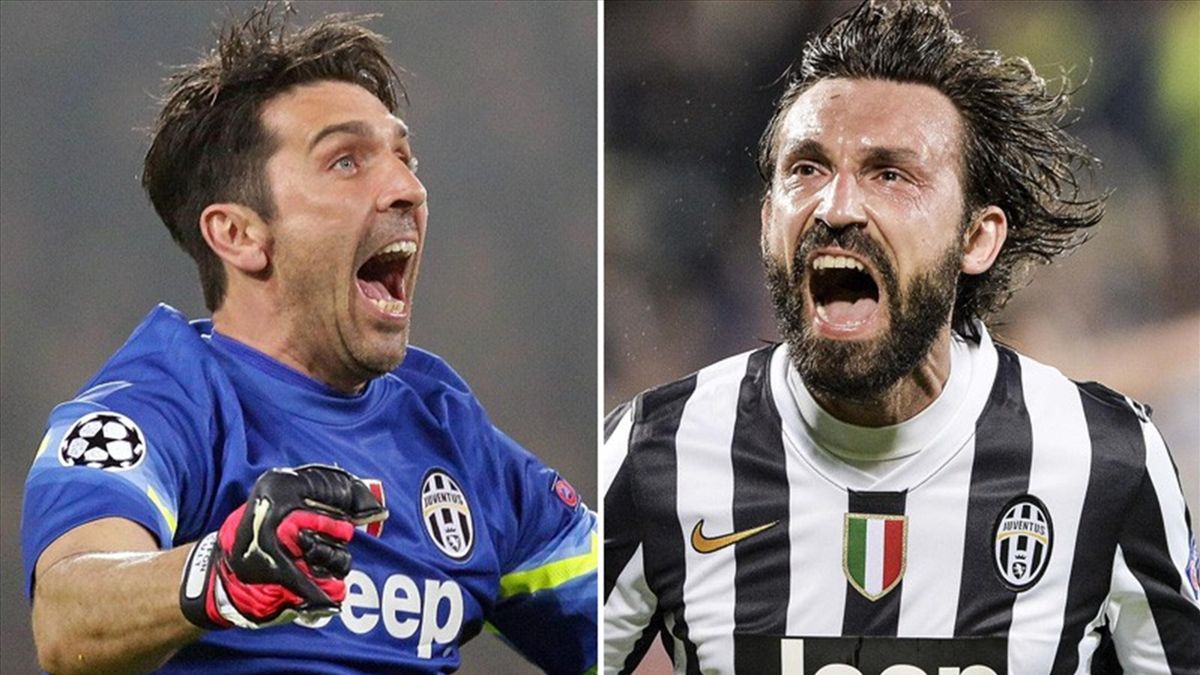 Buffon e Pirlo al 6° scudetto della carriera: solo in 8 hanno fatto ...