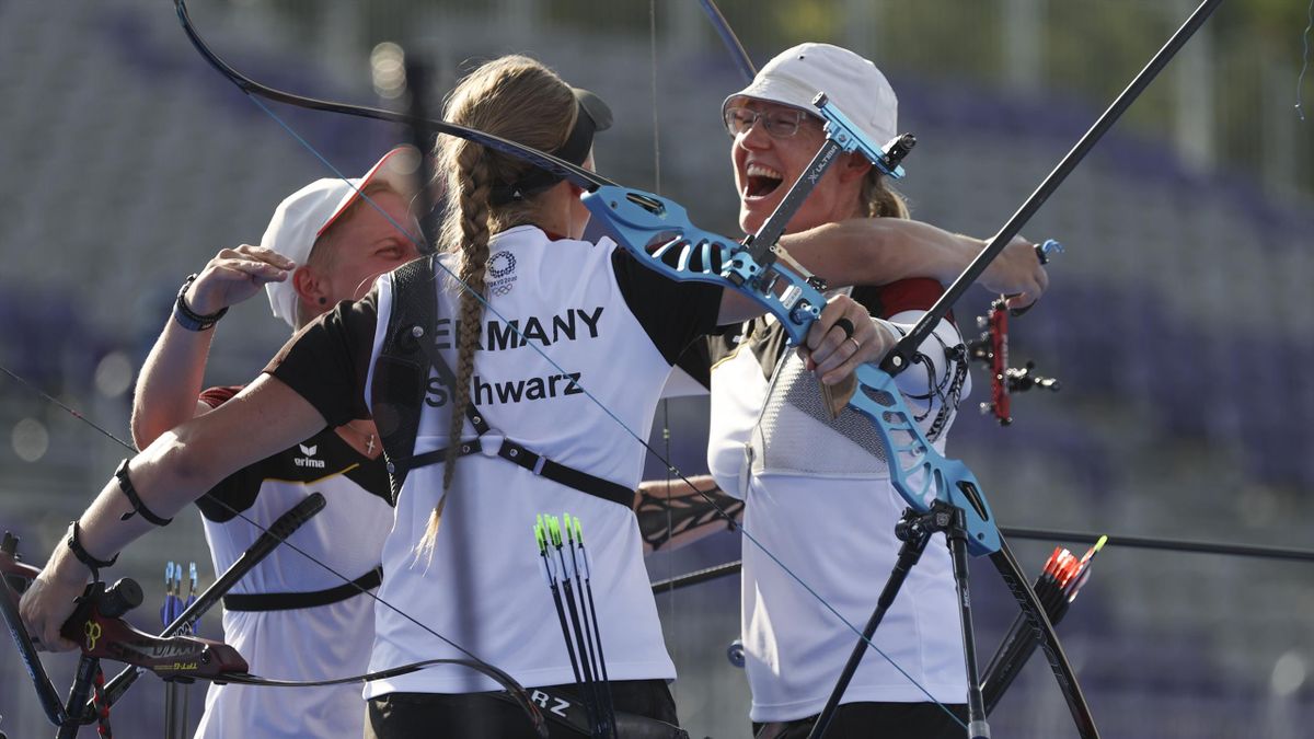 Olympia 2021: Deutsche Bogenschützinnen um Lisa Unruh holen Bronze im ...