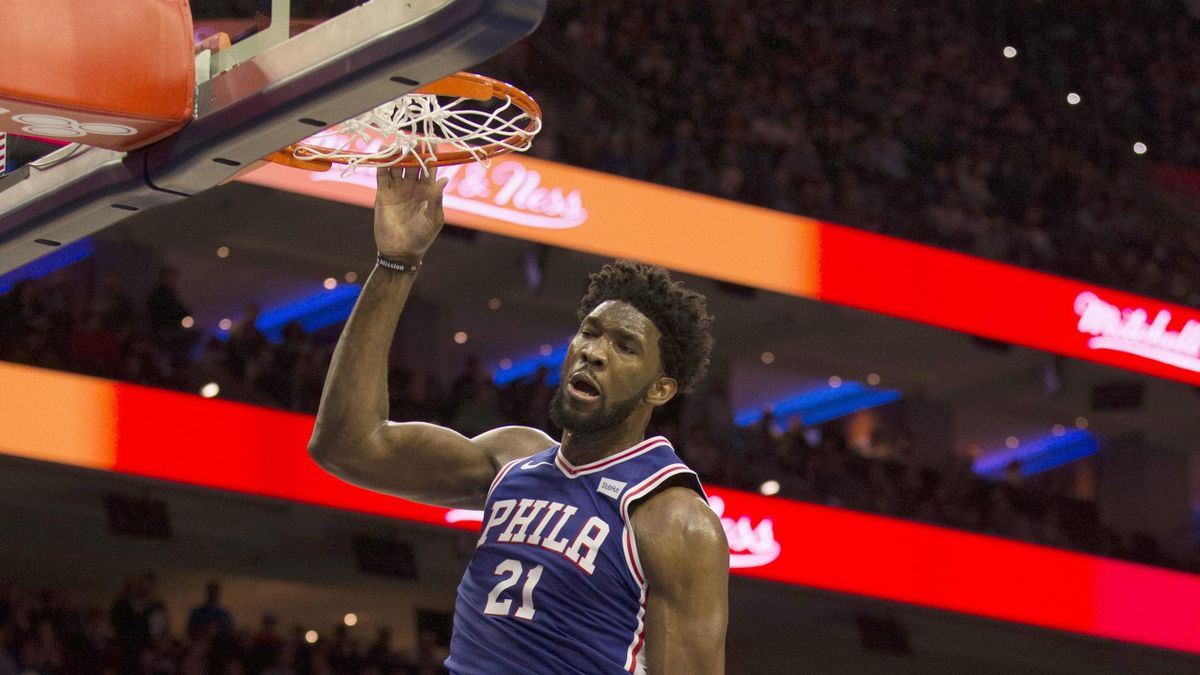 30 points, 14 rebonds à la mi-temps : Joël Embiid (Sixers) a fait un ...