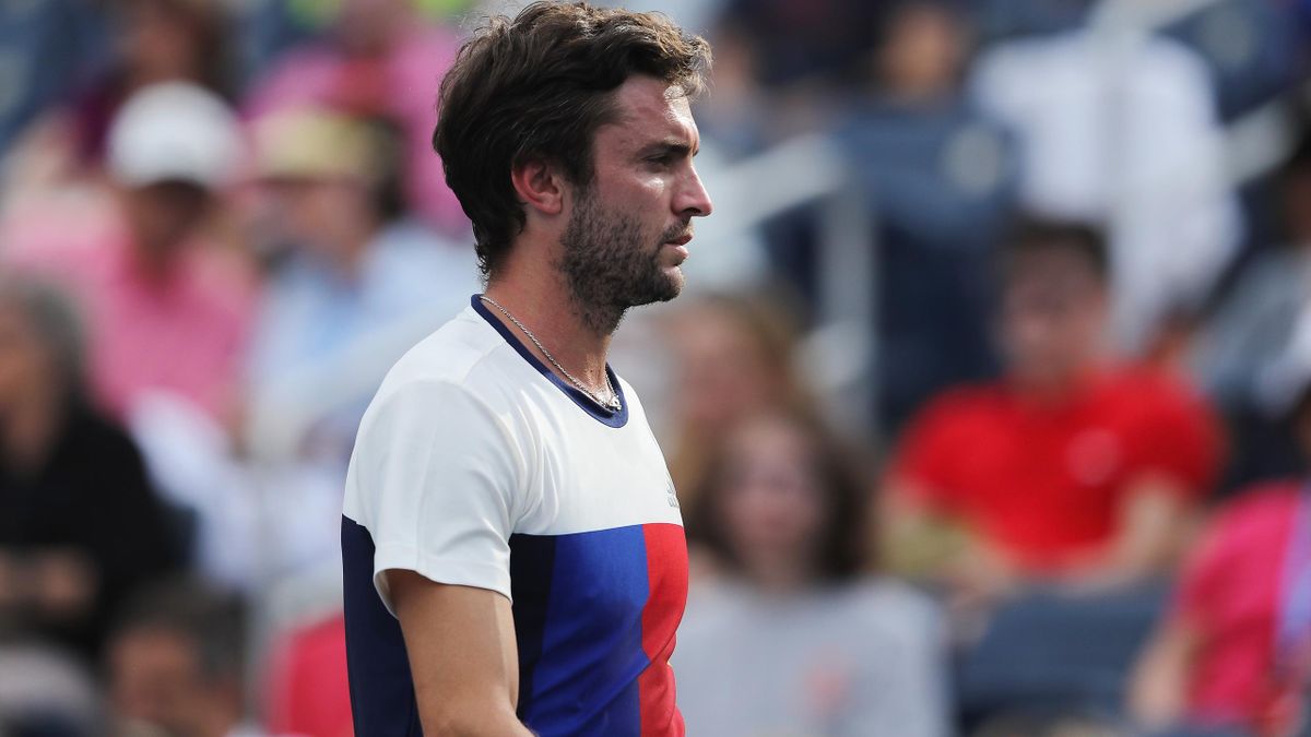 Gilles Simon n'a jamais pu se hisser au niveau de Sam Querrey - Eurosport