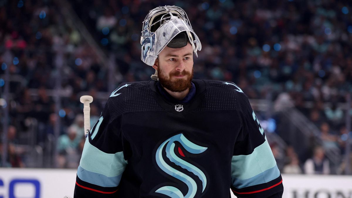NHL: Philipp Grubauer vor dem Play-Off-Aus - Seattle Kraken gegen die ...