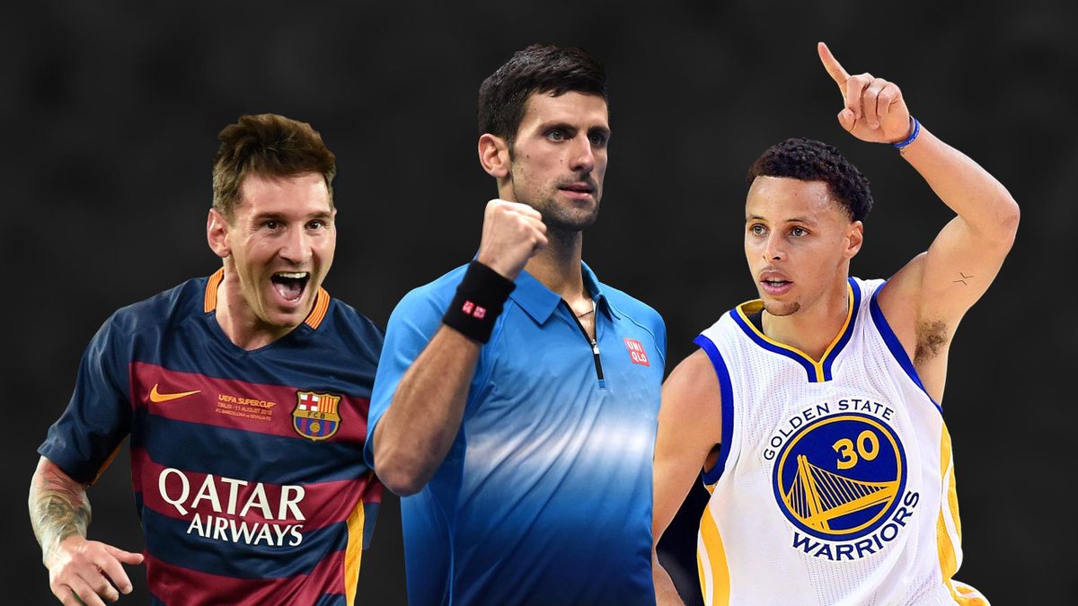 Djokovic, Messi y Curry, mejores deportistas Eurosport del año - Eurosport