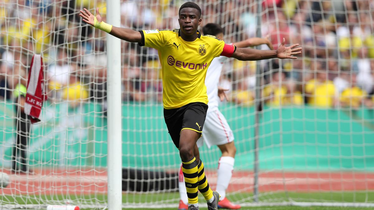 Youssoufa Moukoko bei U19-Bundesliga-Debüt mit Sechserpack - Eurosport