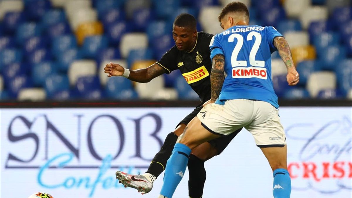 La Moviola di Napoli-Inter: Ashley Young rischia il rosso nel primo ...