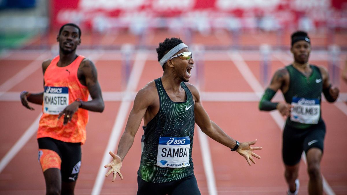Abderrahman Samba als zweiter Hürdenläufer unter 47 Sekunden - Eurosport