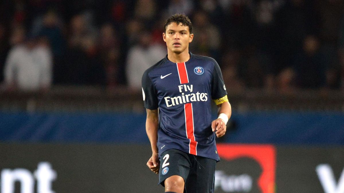 PSG : Thiago Silva prolonge jusqu'en 2020 - Eurosport