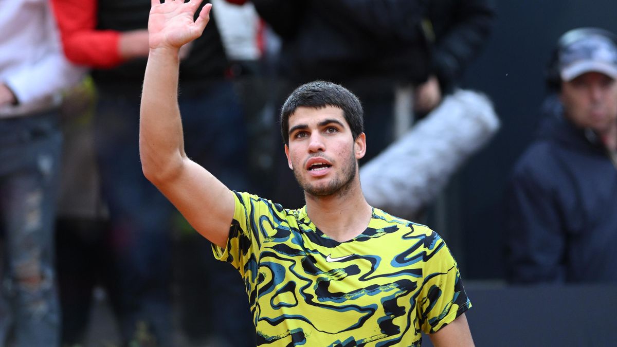 Rome | Alcaraz speelt en wint eerste ronde en is vanaf vandaag nieuwe ...