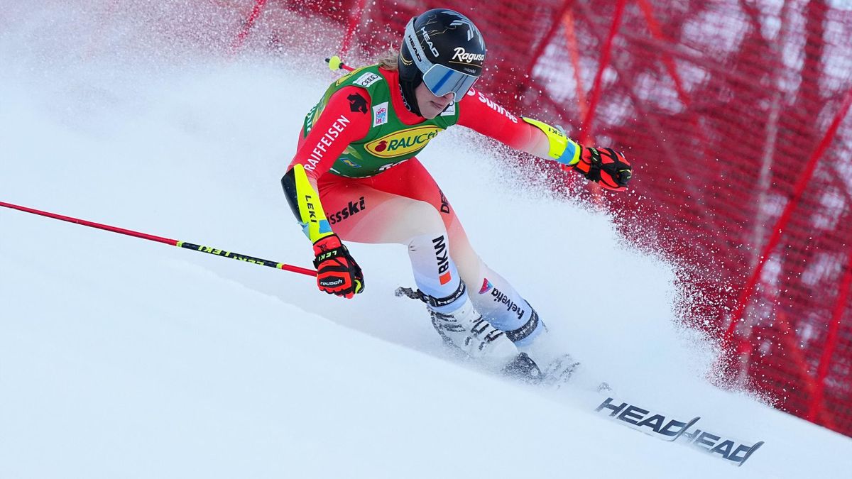 Riesenslalom am Semmering: Lara Gut-Behrami führt nach Durchgang eins ...