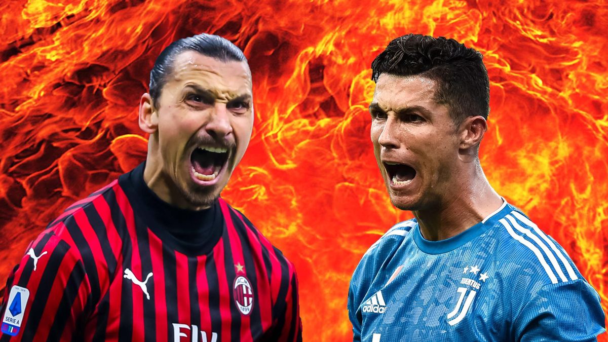 Milan-Juventus è Ibrahimovic-Ronaldo: San Siro riabbraccia due leader ...