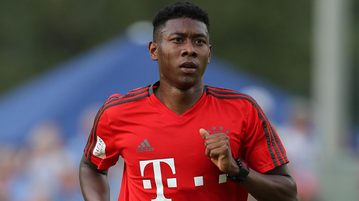 FC Bayern: David Alaba wieder im Training - Eurosport