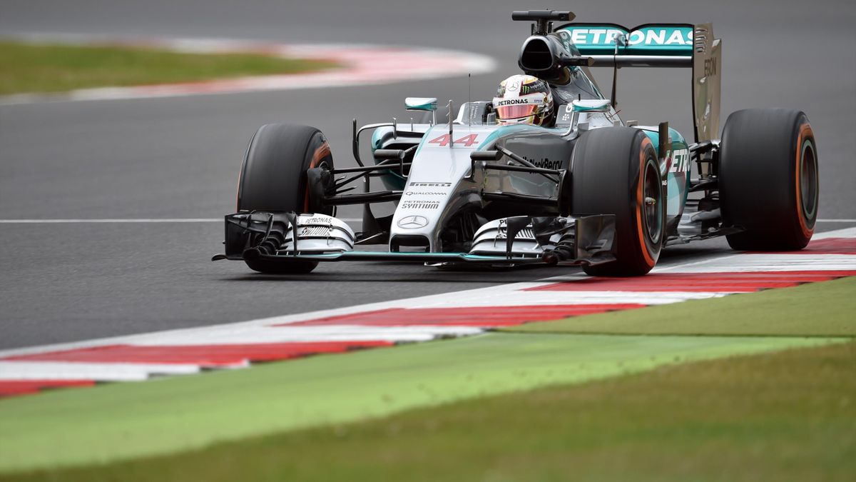 Lewis Hamilton gewinnt das 3. Freie Training in Silverstone - Eurosport