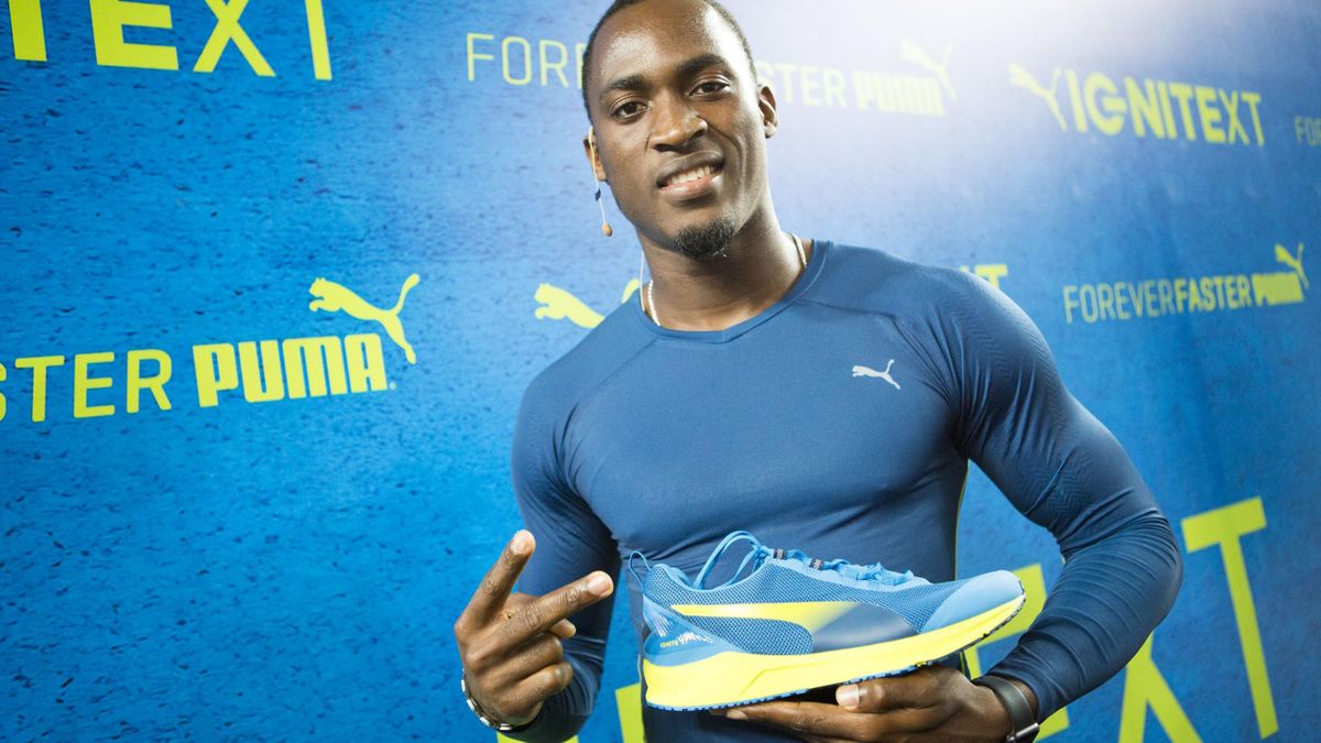 Jamaikalı atlet Hansle Parchment PUMA'nın davetlisi olarak İstanbul ...
