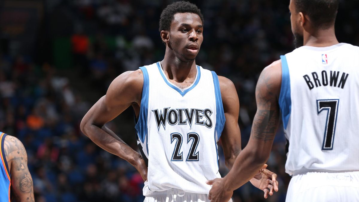 Andrew Wiggins (Minnesota) meilleur "rookie" de la saison en NBA ...
