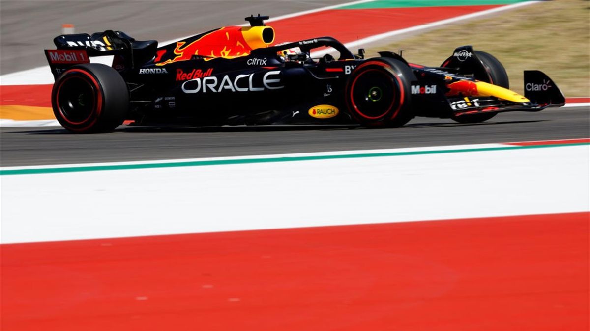 Grand Prix des Etats-Unis d'Amérique - Libres 3 : Max Verstappen (Red ...