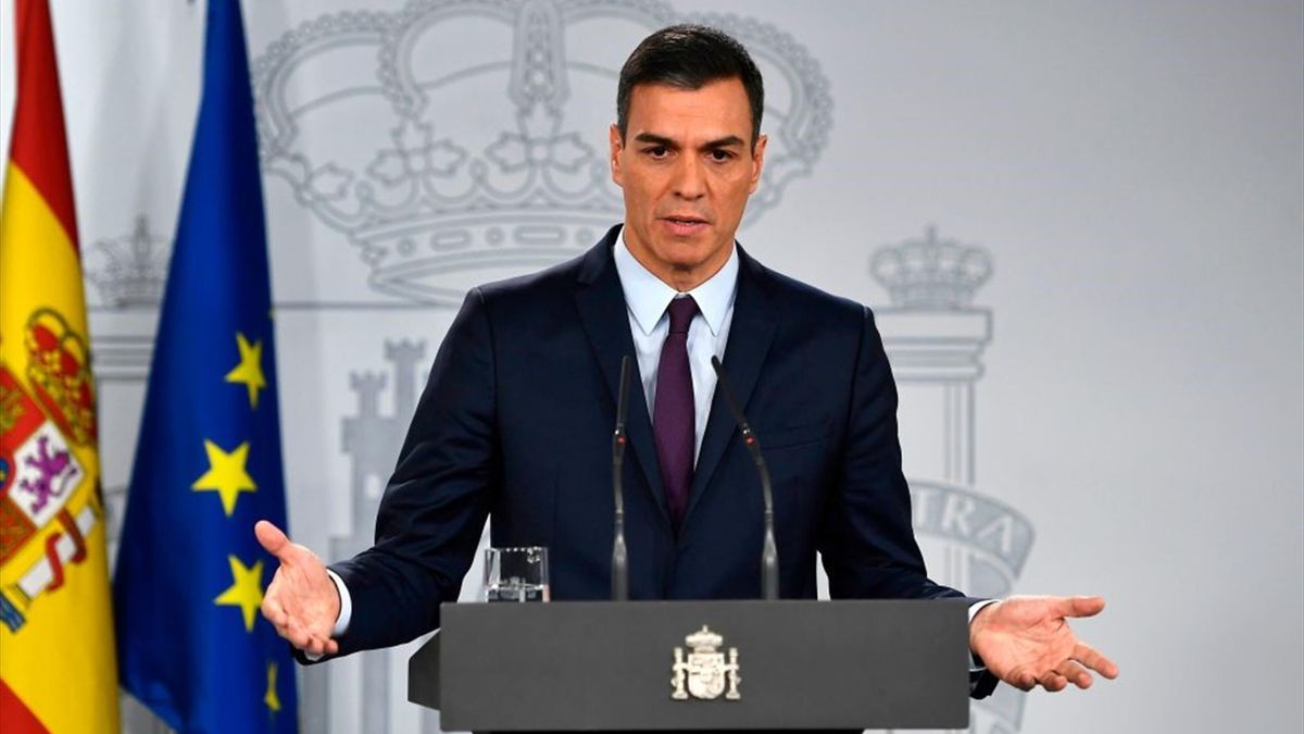 Pedro Sánchez se asomó a la final: "Me estoy mordiendo las uñas ...