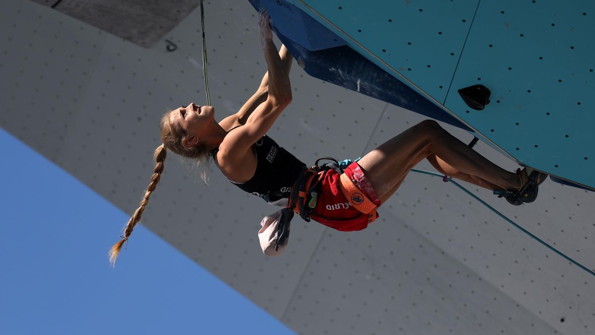 Kletter-EM: Hannah Meul im Finale von München - Deutsche träumt im Lead ...