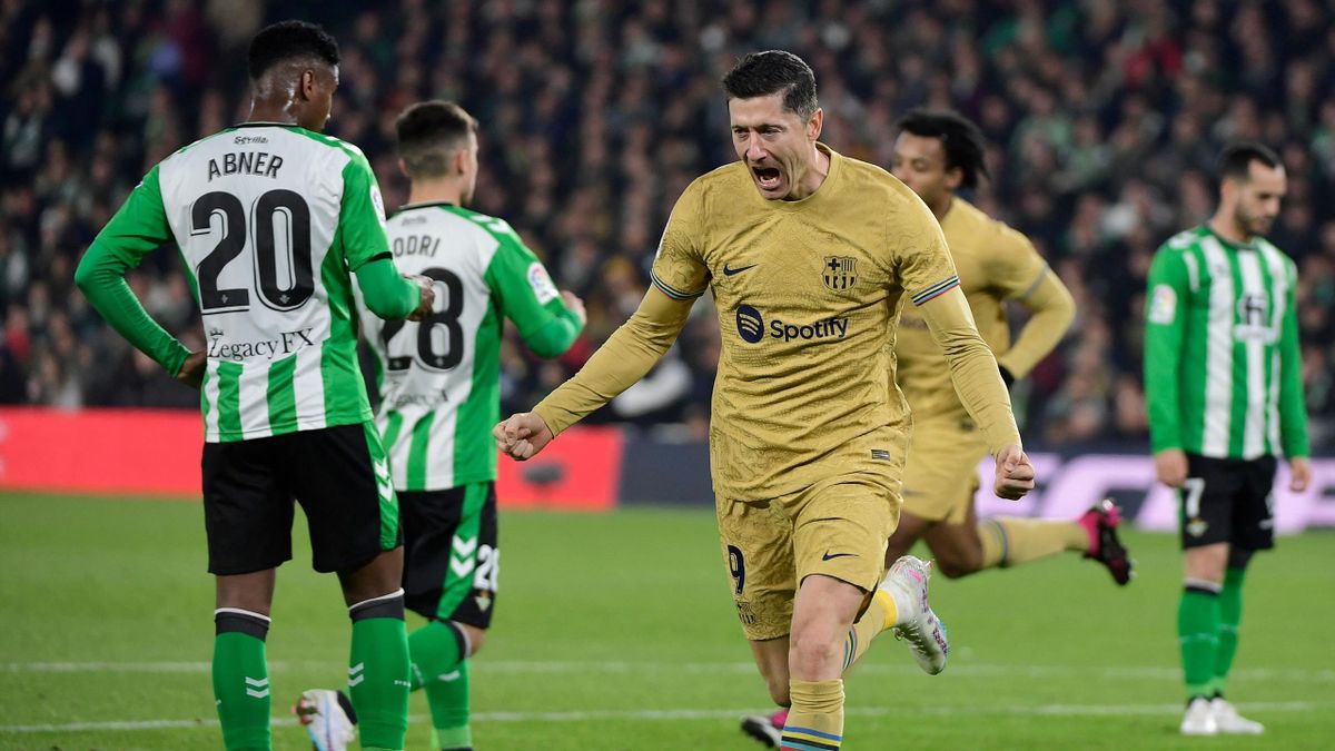 Barca bezwingt Betis Sevilla und baut Vorsprung auf Real Madrid aus ...
