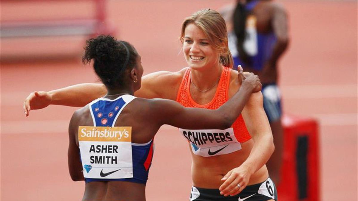 Dafne Schippers reina en los 100m en Londres - Eurosport