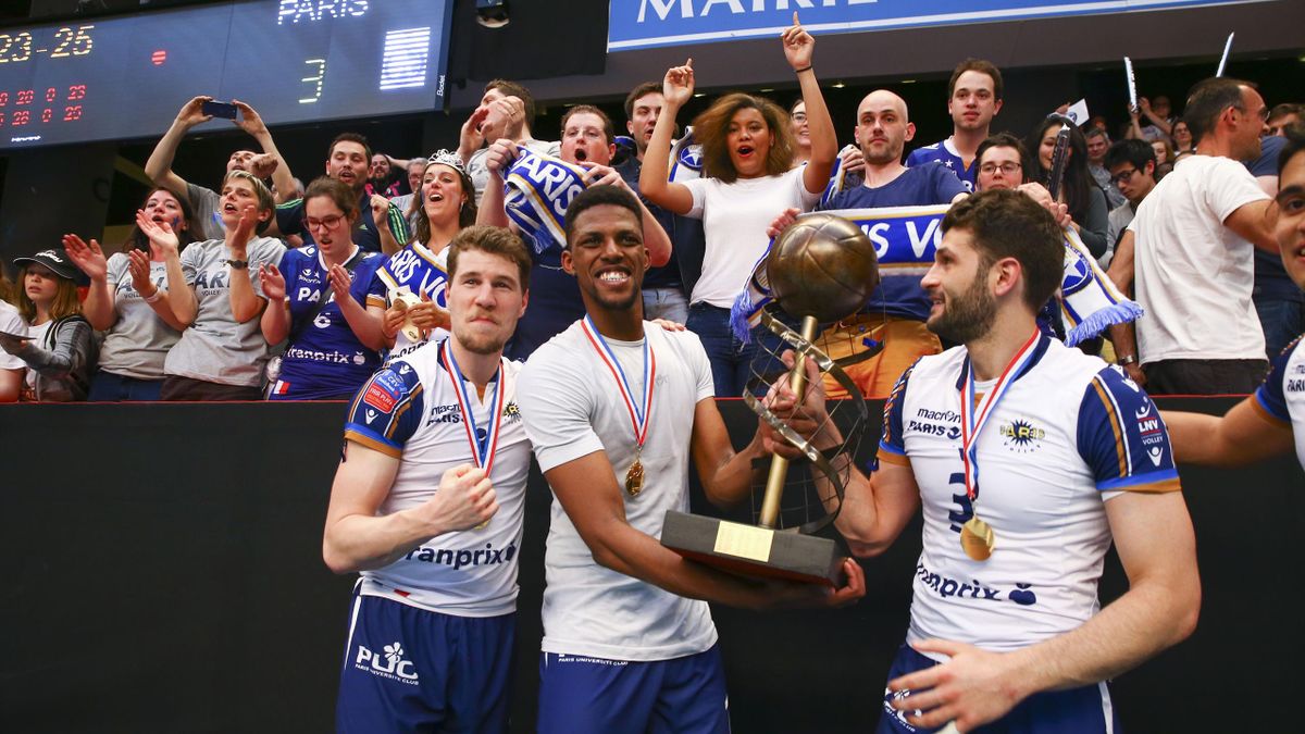 Sacré champion de France après sept ans de disette, le Paris Volley ...