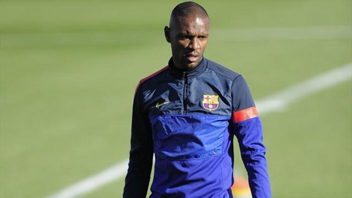 Eric Abidal'in Barcelona'ya hizmetleri sürüyor - Eurosport