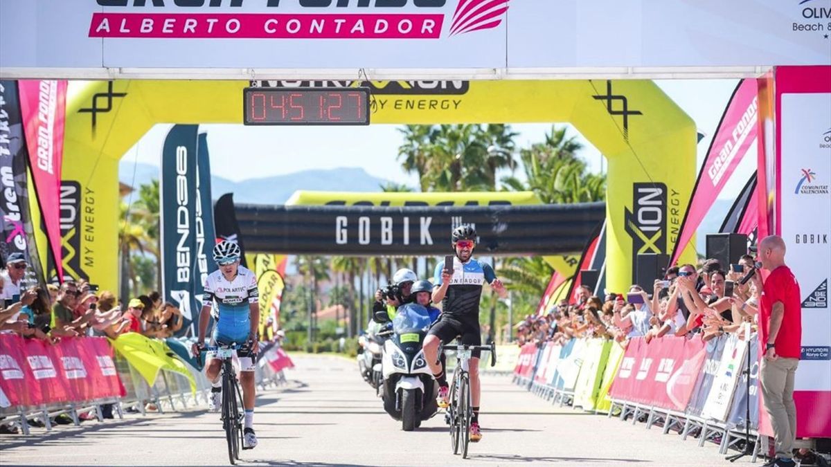 Alberto Contador volvió a sentirse ciclista en su renovada y exitosa ...
