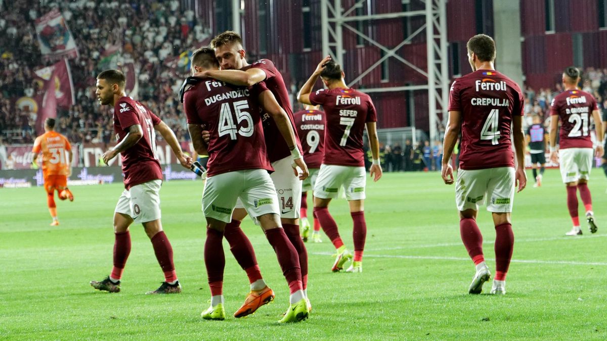 Rapid, victorie la limită cu "U" Cluj! Dugandzic și-a dus echipa pe ...