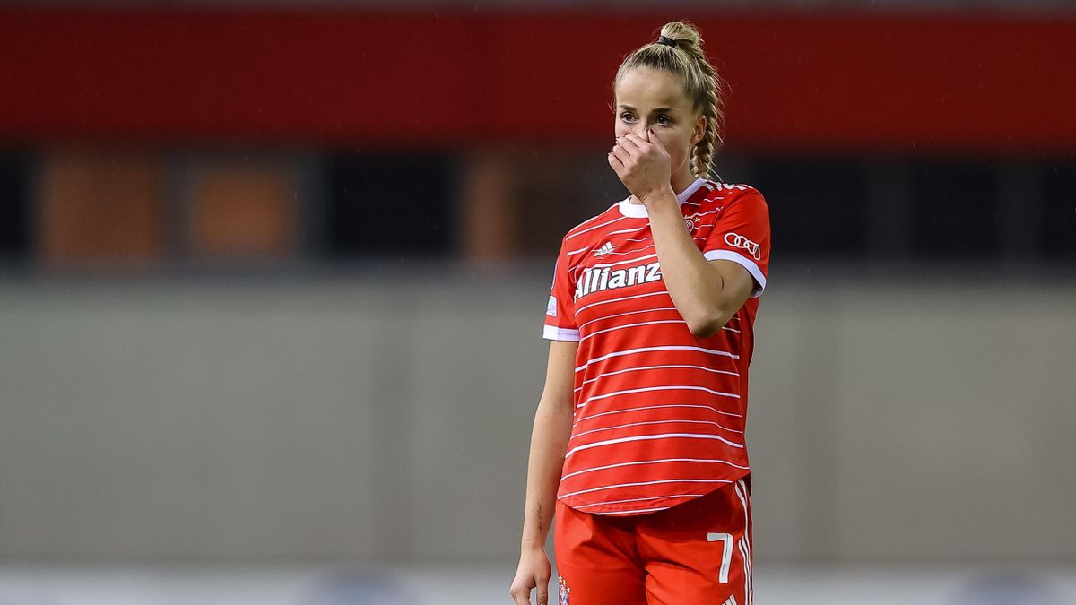 FC Bayern München: Giulia Gwinn erleidet Kreuzbandriss - Hiobsbotschaft für DFB ...