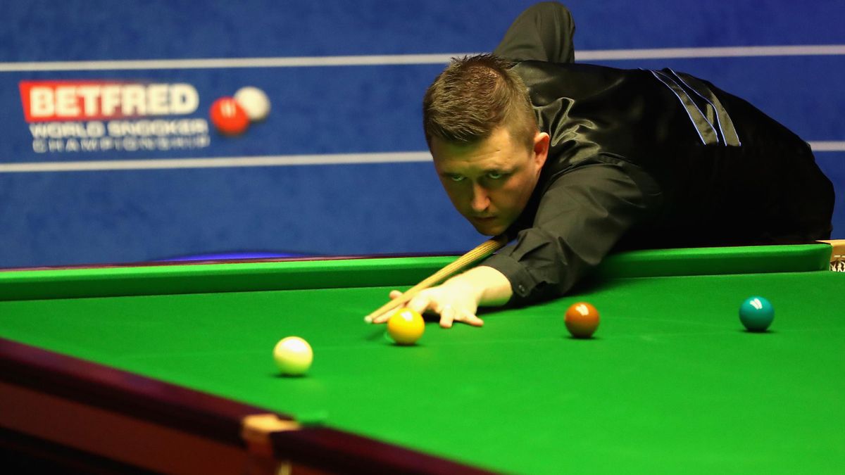 Snooker-WM: Wilson nach knappem Sieg gegen McGill im Endspiel - Eurosport