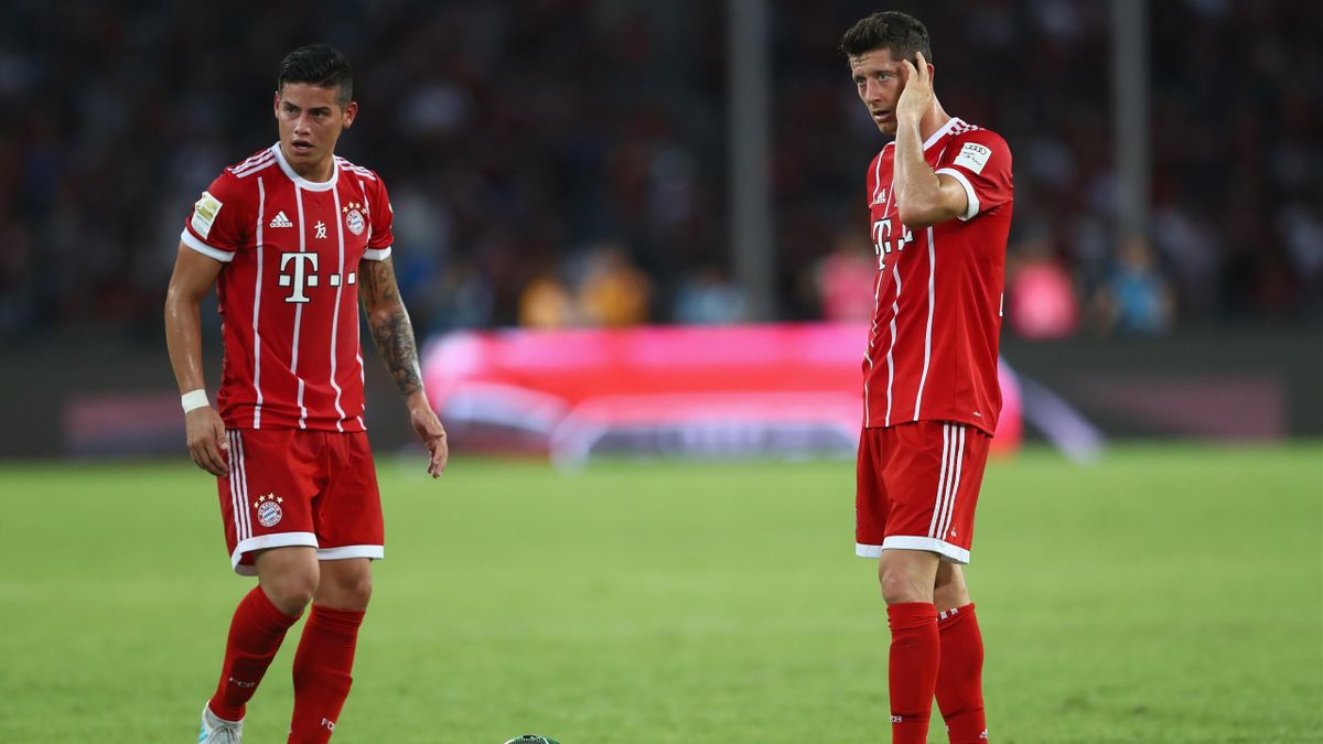 Lewandowski - James, les stars du Bayern se défient pendant Pologne ...