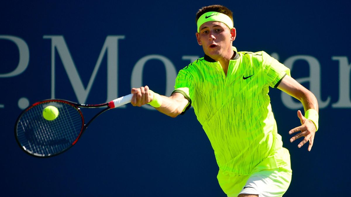 Jared Donaldson, 122e mondial, s'offre David Goffin au 1er tour - Eurosport
