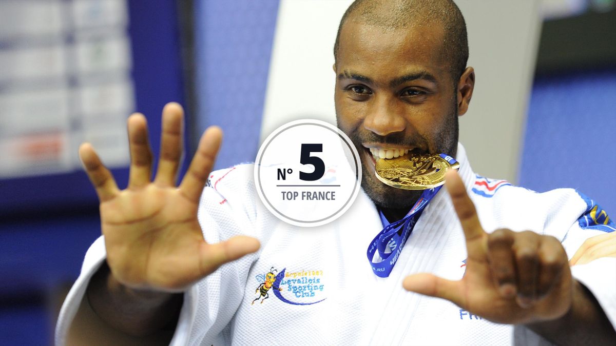 Top France 2014 : Teddy Riner (judo) à la 5e place - Eurosport