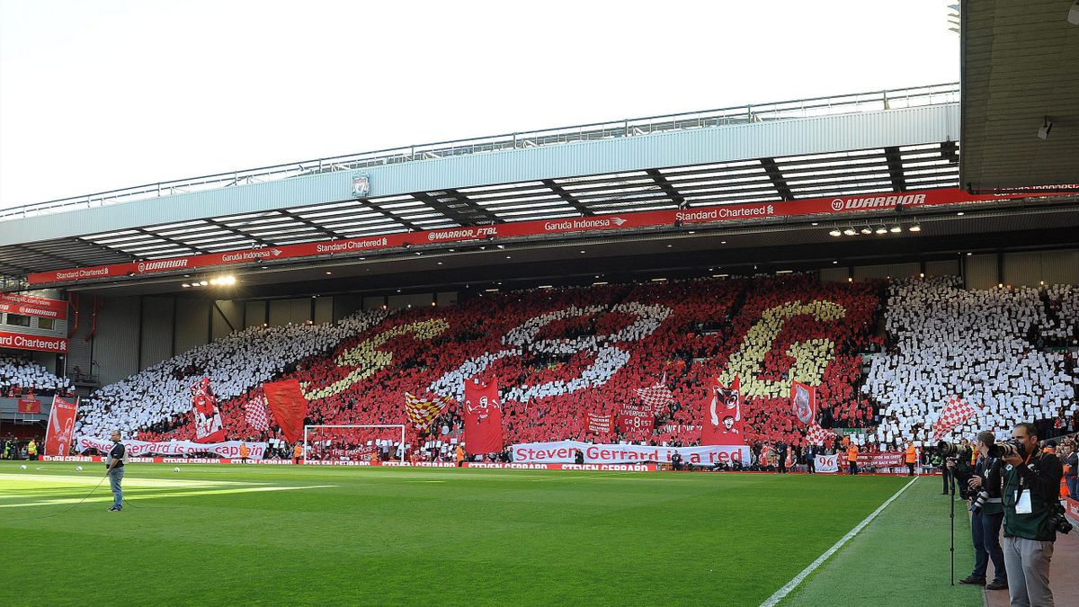 El emotivo adiós de Anfield a Steven Gerrard - Eurosport