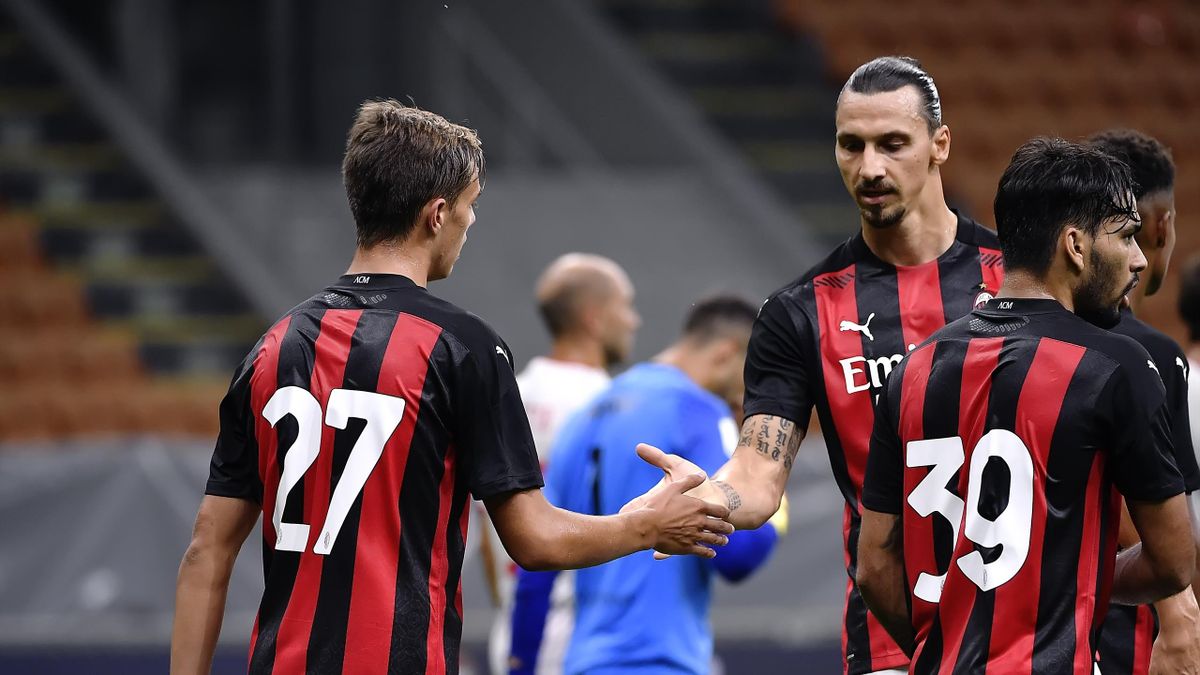 Milan, Daniel Maldini in gol a San Siro: la dinastia continua - Eurosport