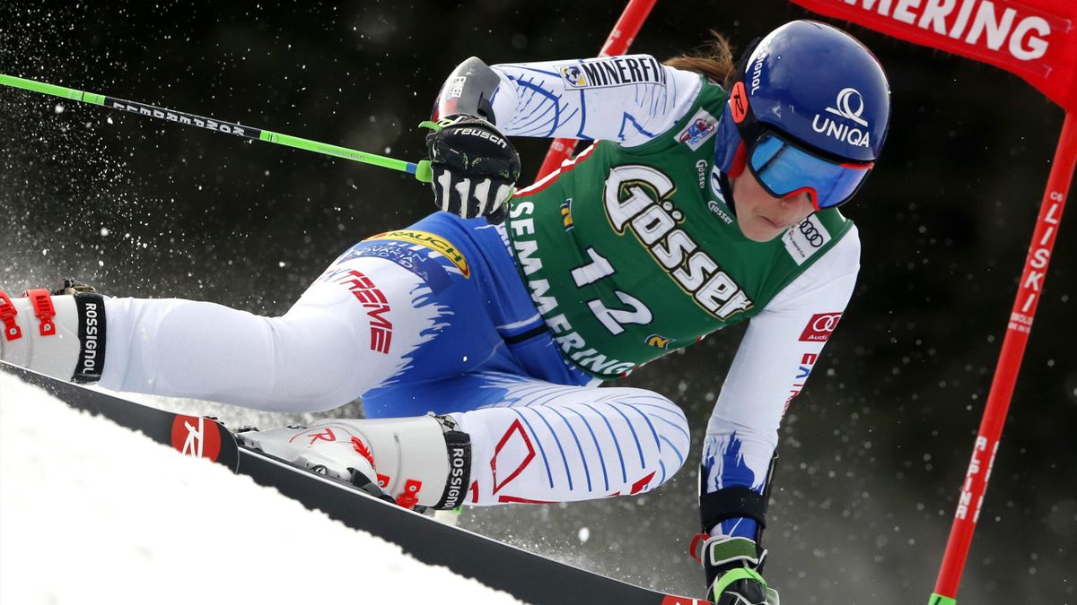 Petra Vlhova s'offre le géant, Tessa Worley termine sur le podium ...