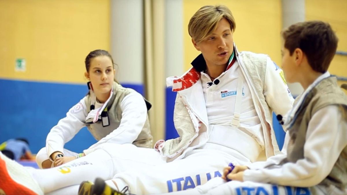 VIDEO - Kinder+Sport: Valerio Aspromonte agli allenamenti dell’Italia ...