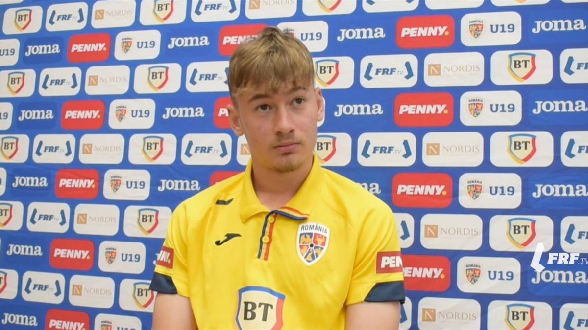 Luca Andronache, marcatorul primului gol al României la Euro U19, a ...