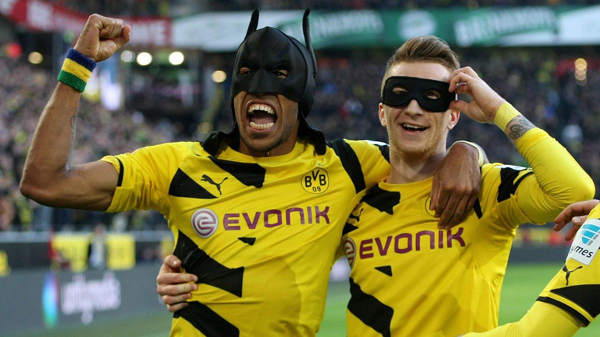 Borussia Dortmund wieder mit Marco Reus und Pierre-Emerick Aubameyang ...