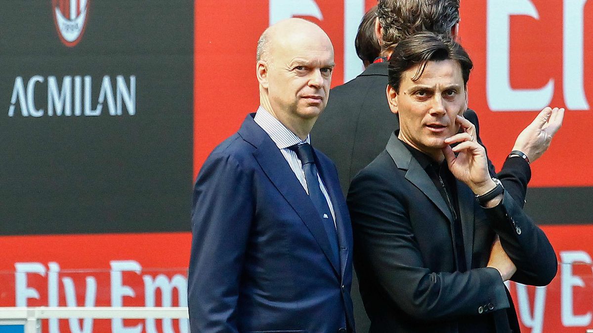 Fassone: "Credete in questo Milan, c'è un piano e Montella non si tocca ...