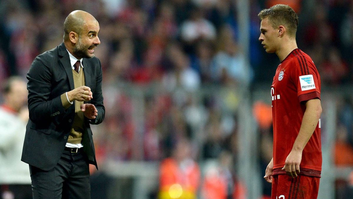 Pep Guardiola lobt Joshua Kimmich: "Er ist fast mein Sohn!" - Eurosport