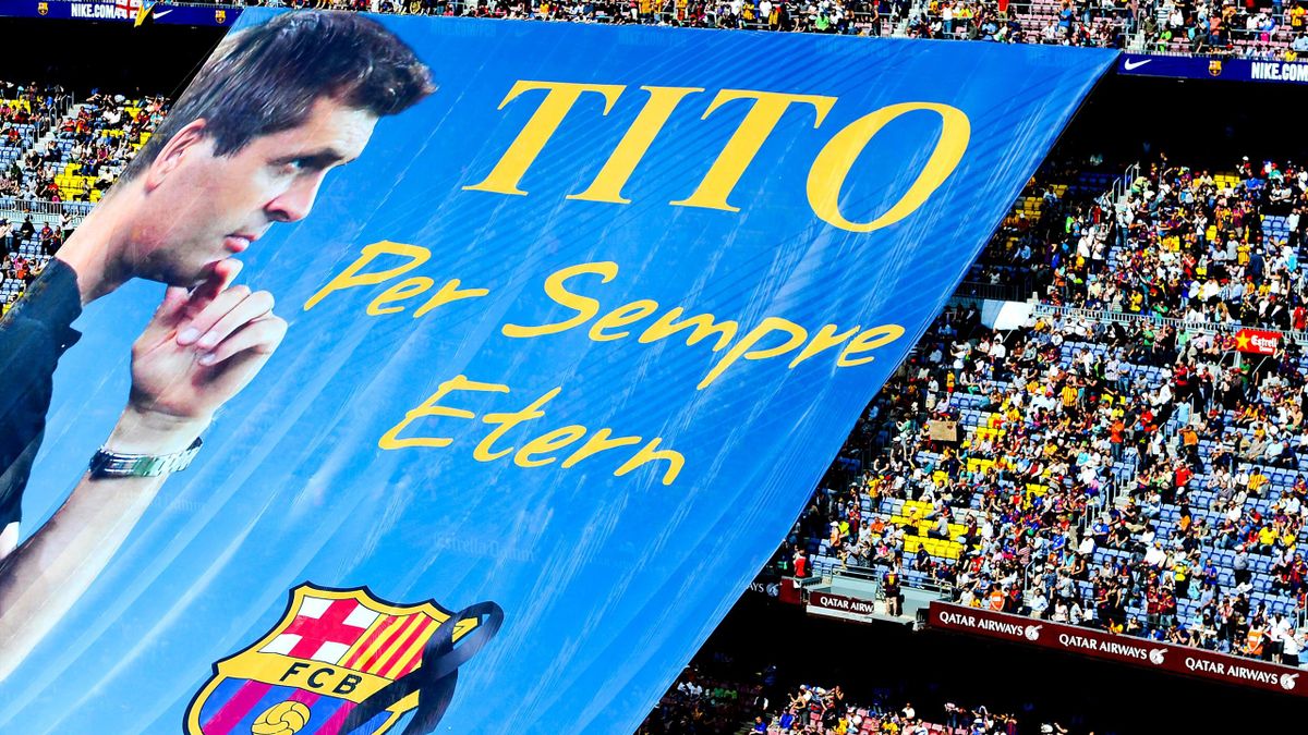 El Barça Honra La Memoria De Tito Vilanova En La Ciudad Deportiva