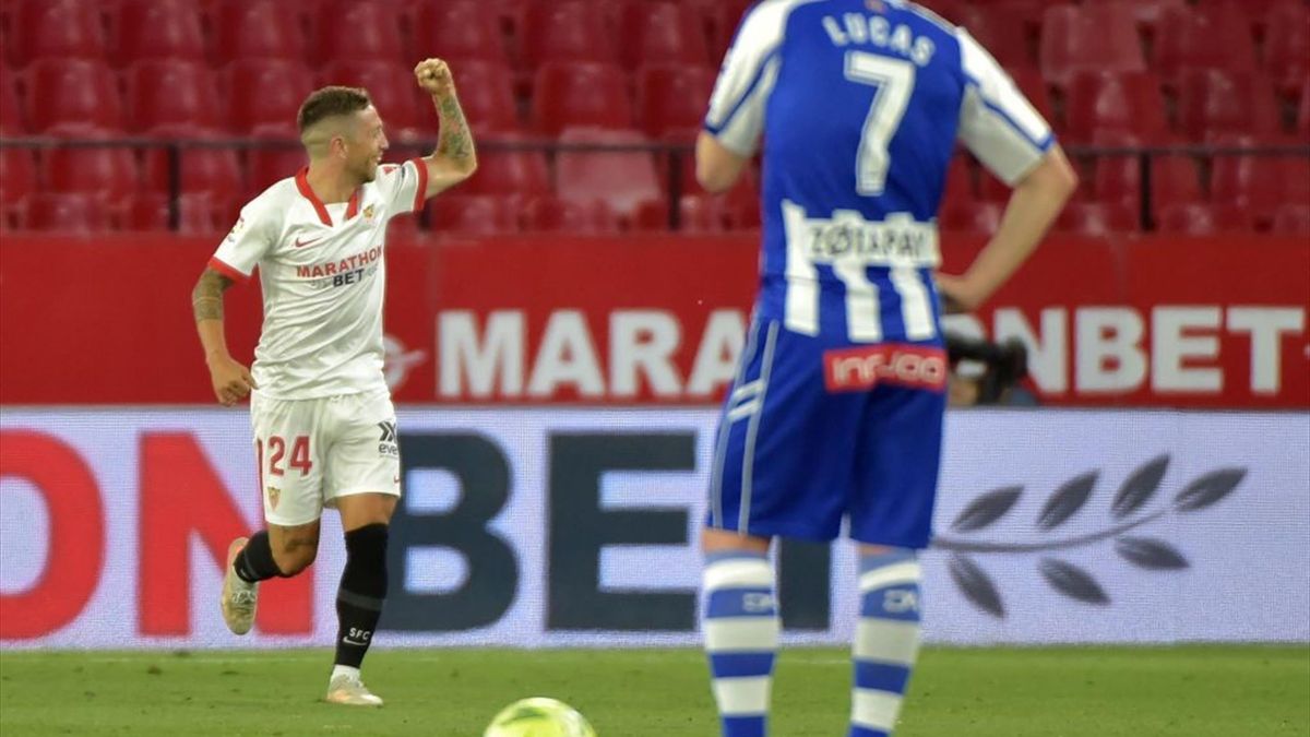 Sevilla-Alavés: Epílogo a la Liga al ritmo del Papu - Eurosport