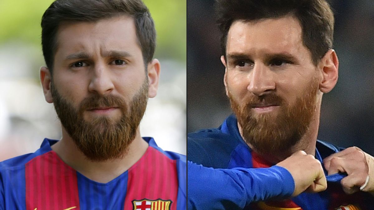 Lionel Messi-Double auf Rotem Platz festgenommen - Eurosport