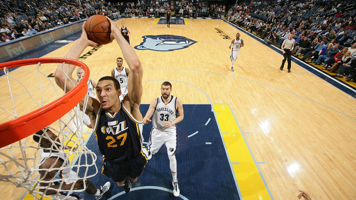 NBA : Rudy Gobert (15 points, 24 rebonds) a fait la loi avec Utah face ...