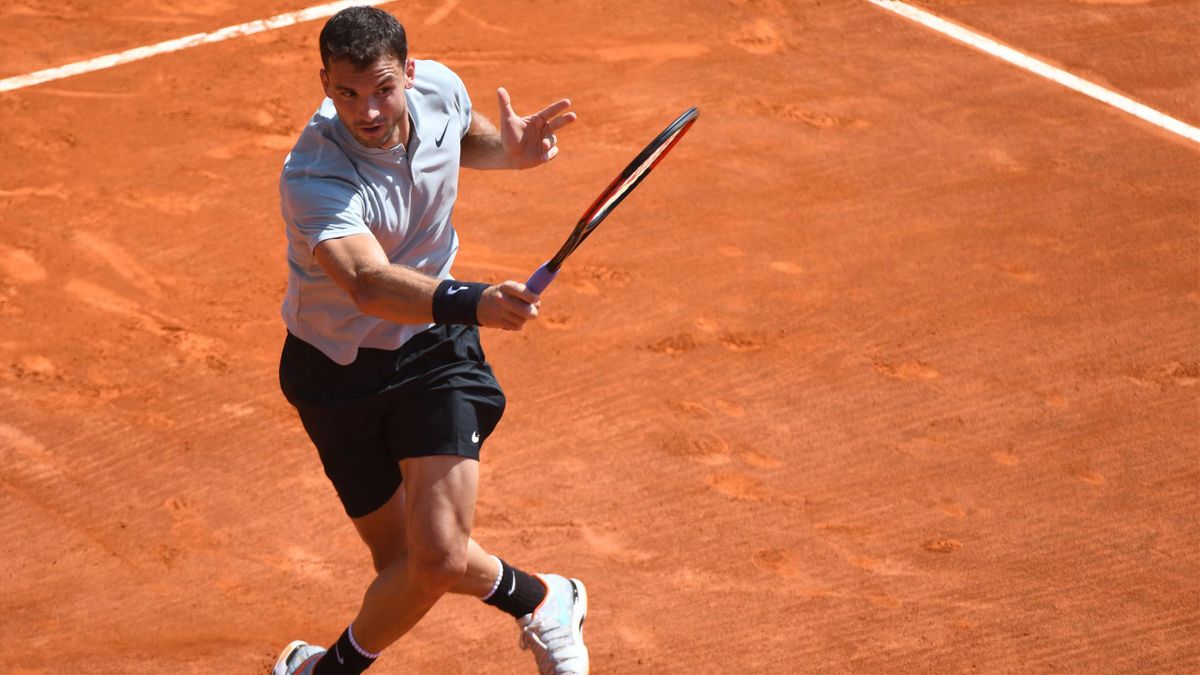 Grigor Dimitrov expédie Gilles Simon au 2e tour (6-2, 6-1) - Eurosport