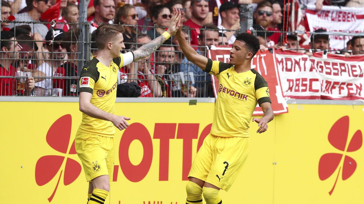 Aufstellungen Borussia Dortmund | Sancho, Reus und Bürki zurück in der ...