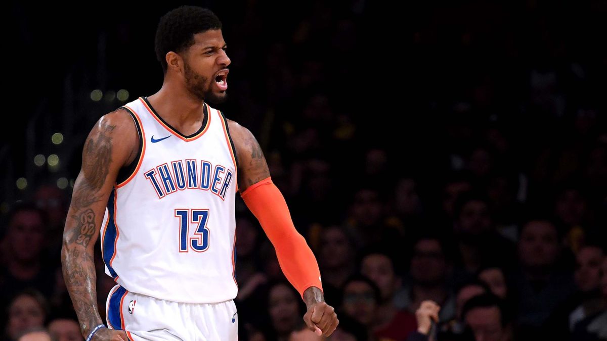 George en mode MVP, Westbrook plus fort que Chamberlain : OKC a encore ...