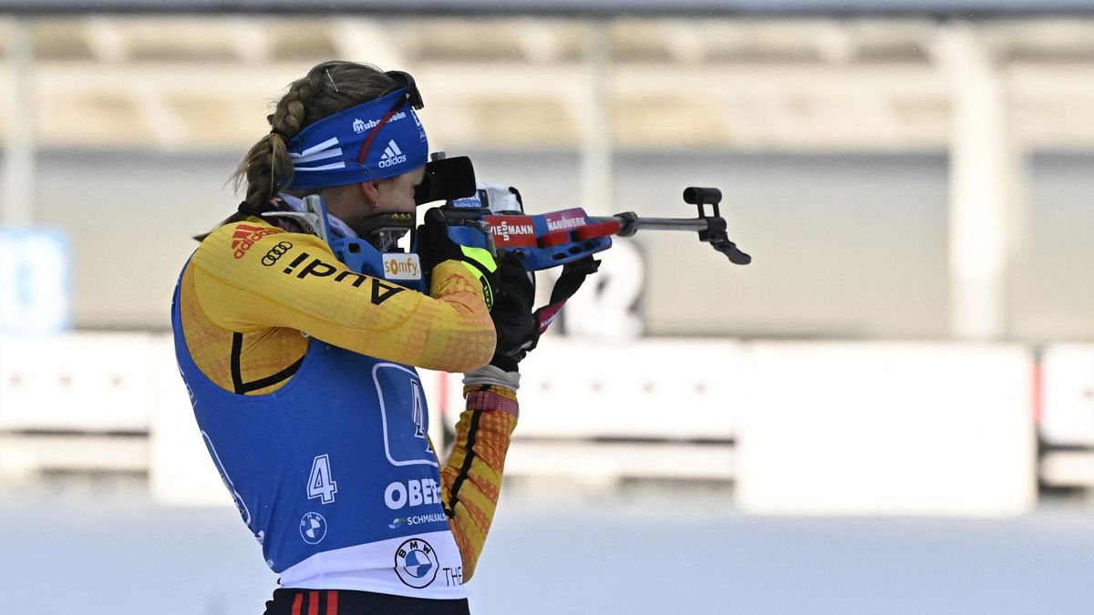 Biathlon: Franziska Preuß wieder im Training - "Müssen von Tag zu Tag ...