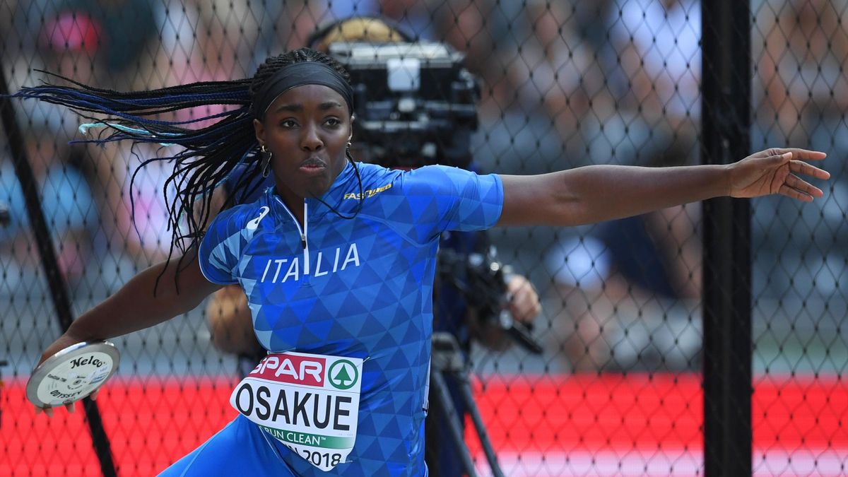 Daisy Osakue, che fiondata! 60,04 e seconda miglior misura azzurra di ...