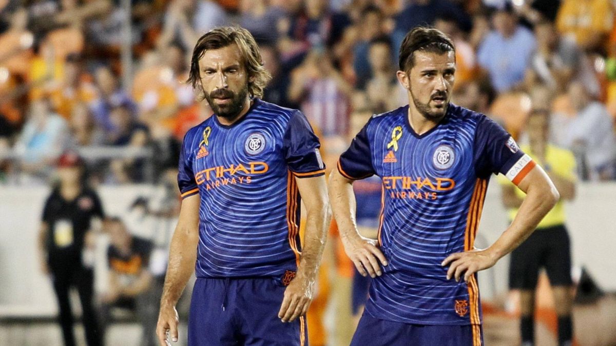 MLS: David Villa und Andrea Pirlo feiern mit New York City den Einzug ...