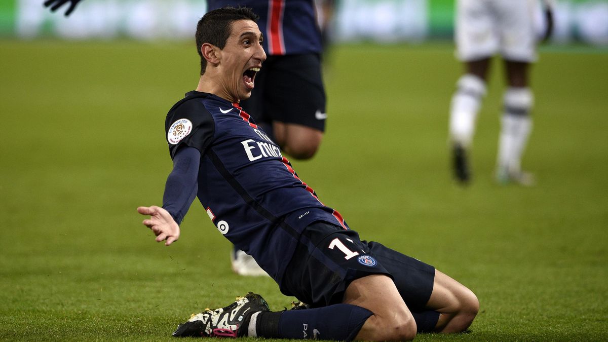 Le PSG écrase Angers (5-1), Di Maria signe un doublé - Eurosport